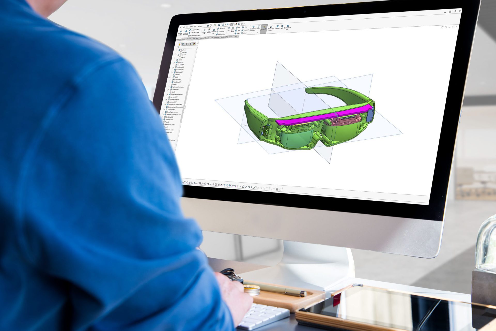 Het nieuwe industrieel product ontwerpen